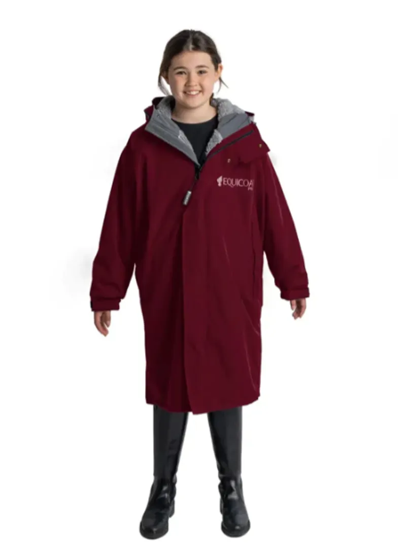 Equicoat Pro Kid's - Burgundy